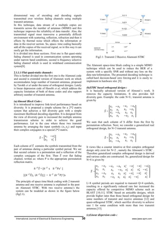Capsulization of Existing Space Time Techniques | PDF