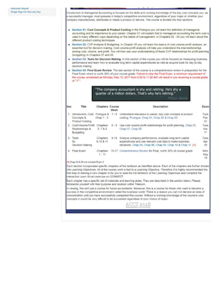 Moodle Learning Management System (Accounting Implementation) | PDF