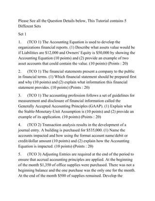 ACCT 212 Effective Communication - tutorialrank.com