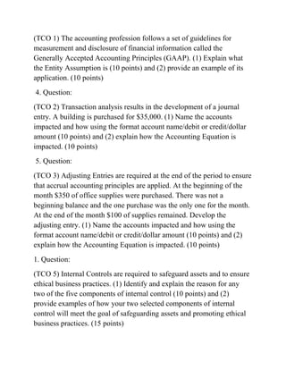 ACCT 212 Effective Communication - tutorialrank.com