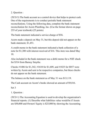 ACCT 212 Effective Communication - tutorialrank.com