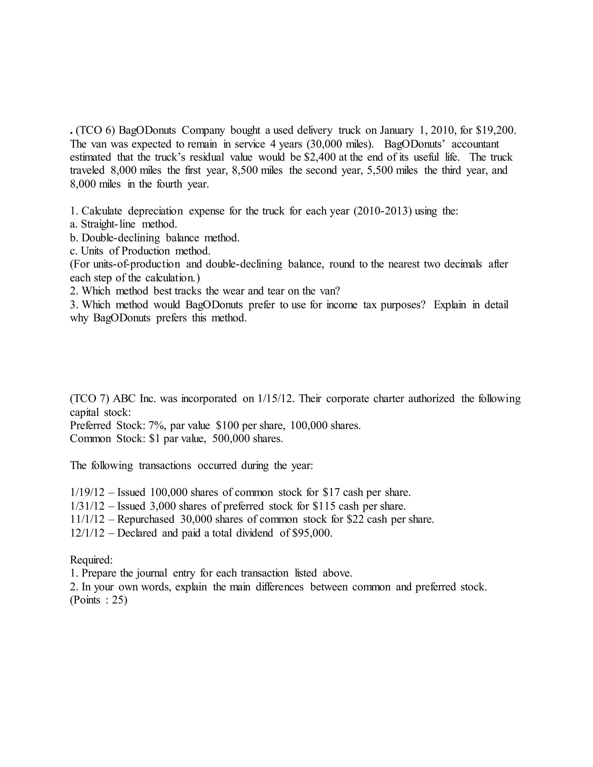 Acct 212 final exam 100% correct answer | DOCX