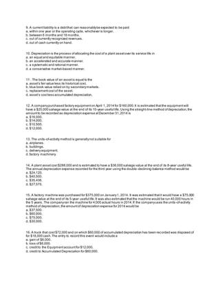Acct 220 homework and quizzes | PDF
