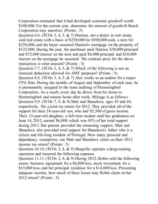 ACCT 324 Massive Success / snaptutorial.com | PDF