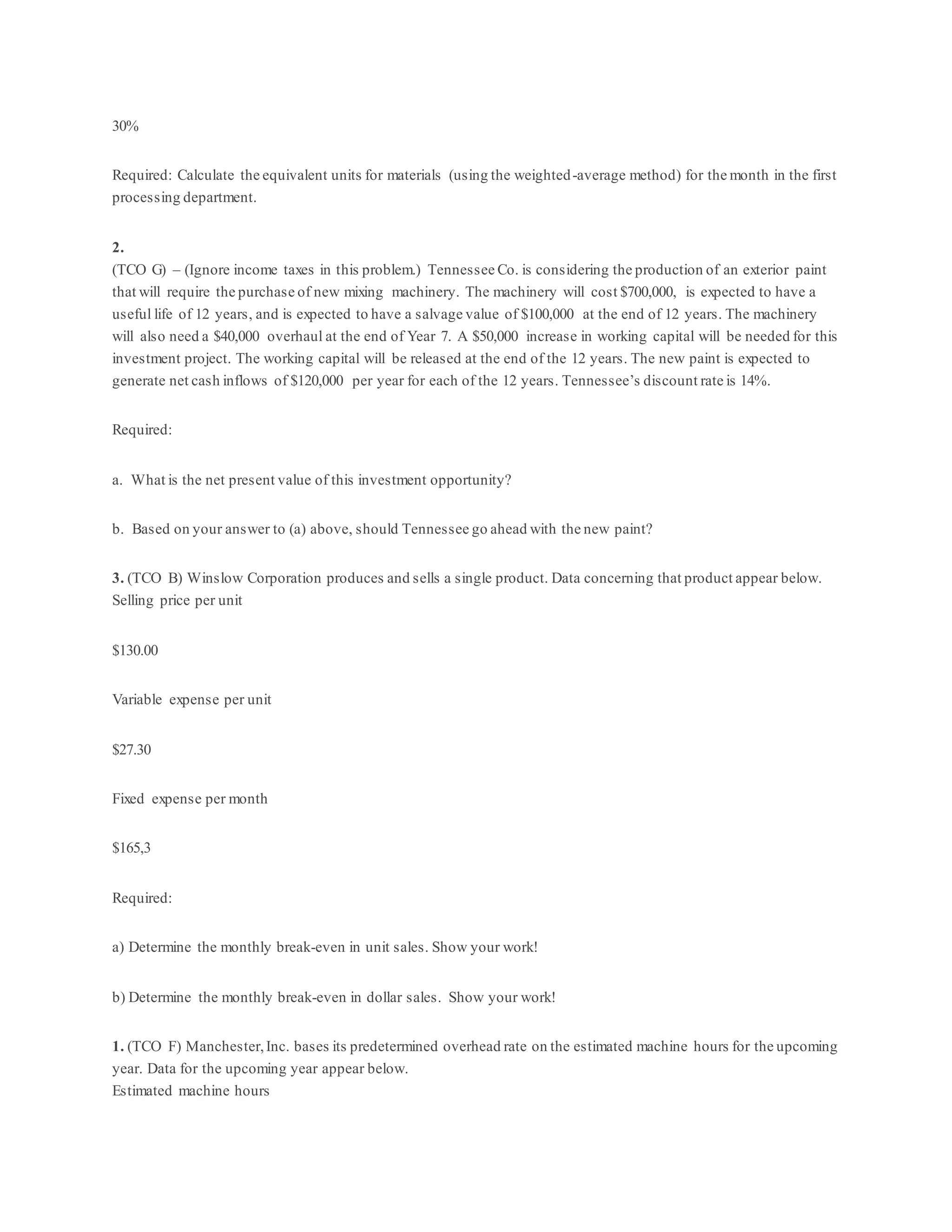 Acct 505 final exam solution | DOCX