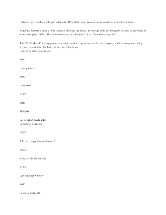 Acct 505 final exam solution | DOCX