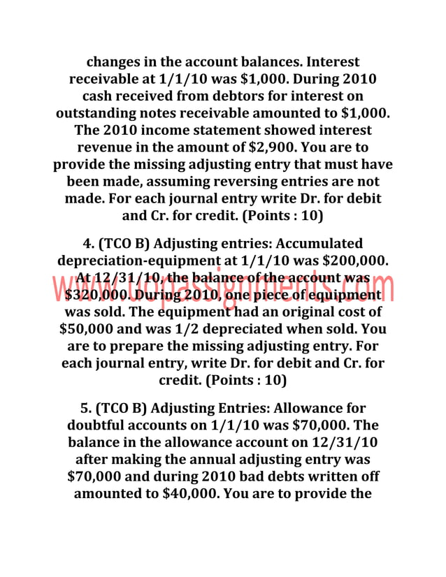 Acct 550 final exam | DOC | Business Accounting & Finance | Business