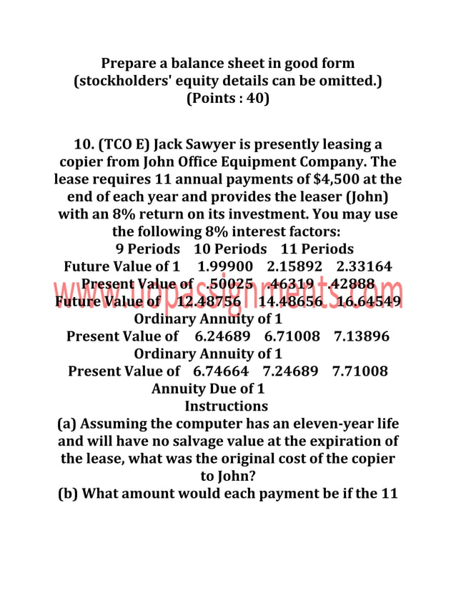 Acct 550 final exam | DOC | Business Accounting & Finance | Business