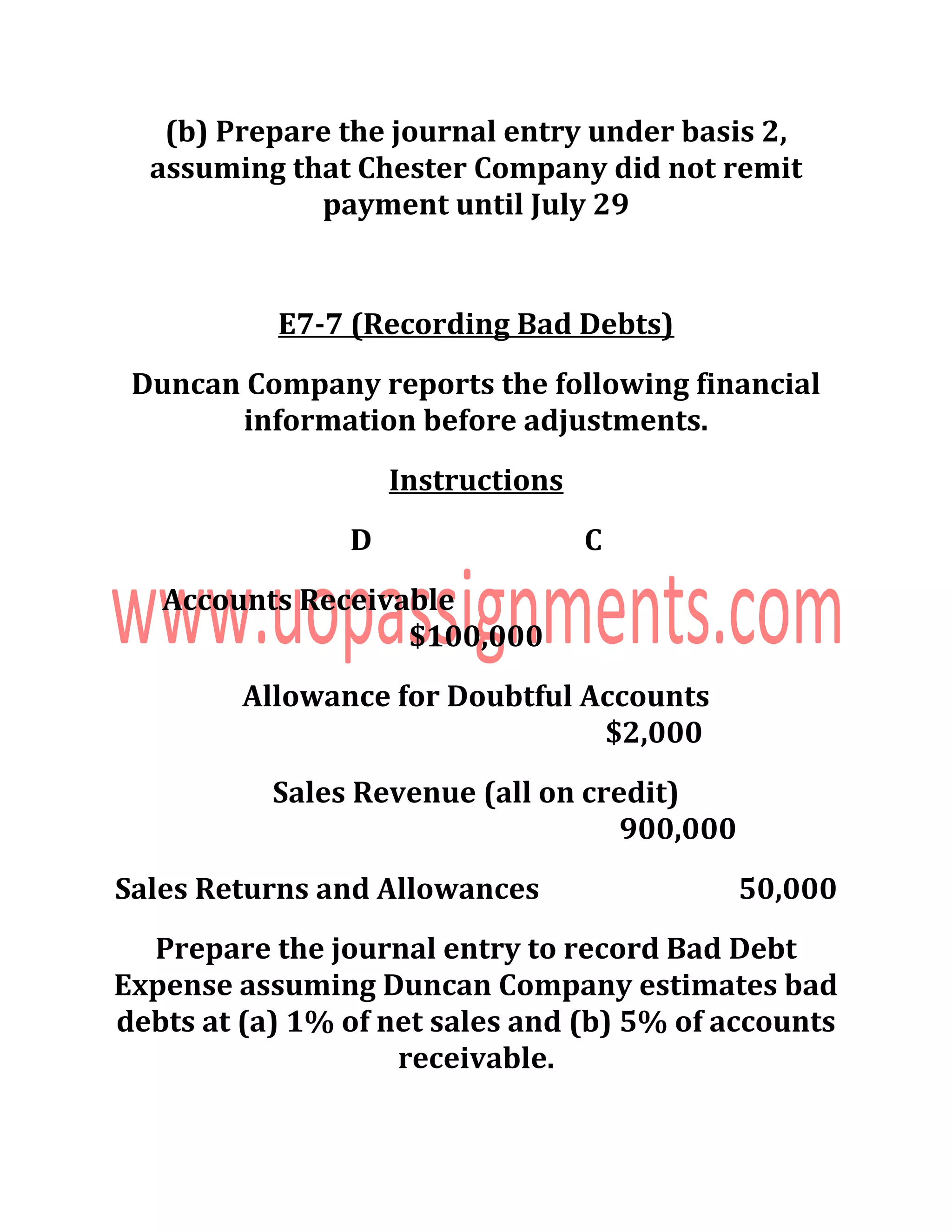 Acct 550 Week 4 Homework Assignment Pdf