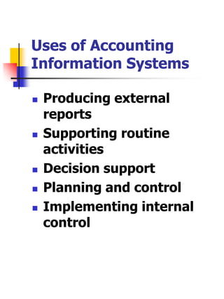 Acctg info systems | PPTX