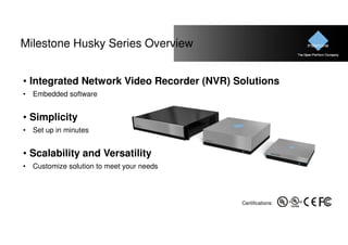 Acctive Milestone Husky Overview | PPT