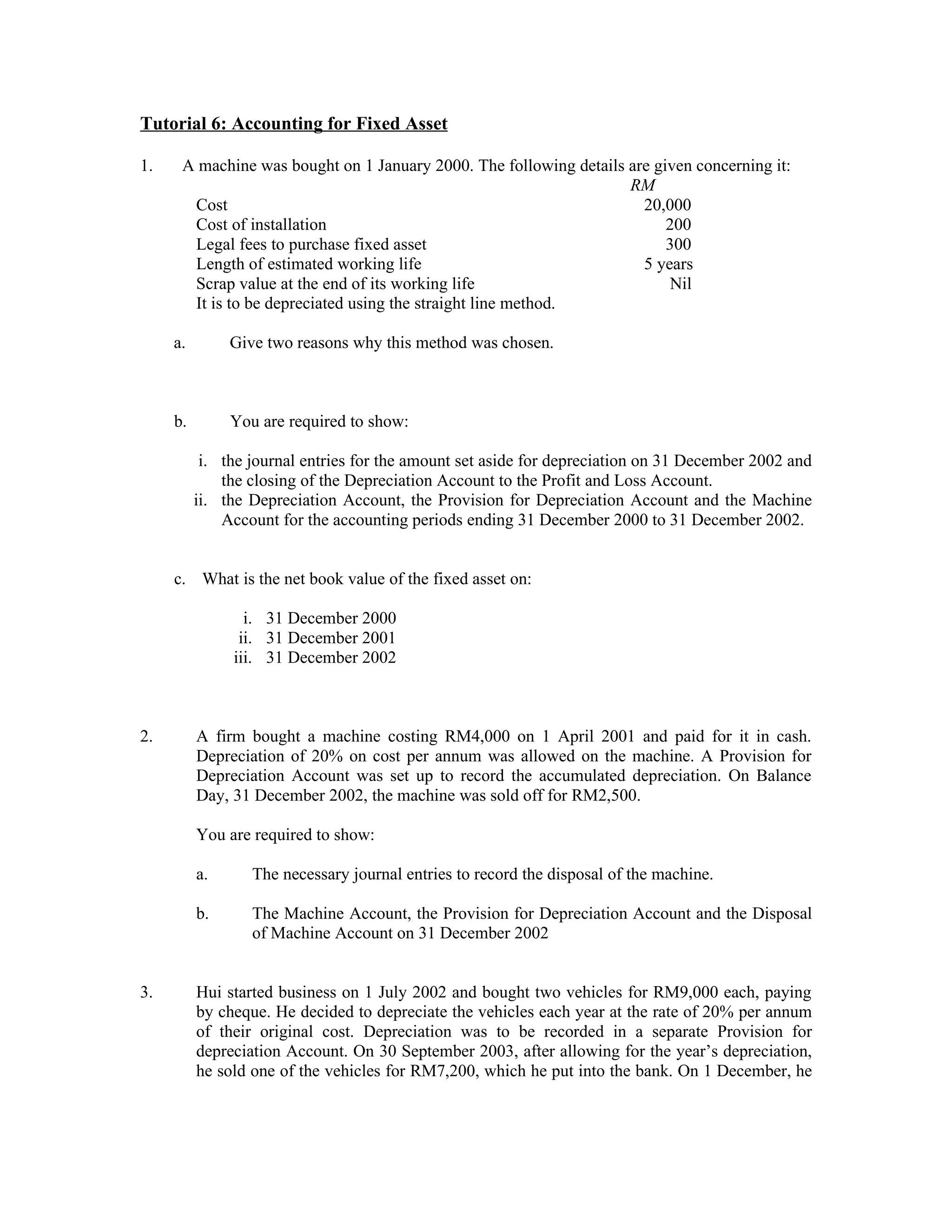 Acc tutorial 6 | PDF