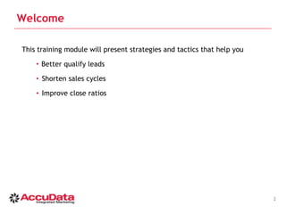 Accudata Webinar Closing Tutorial Final | PPTX