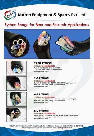 Accuflex Tubes and Python | PDF