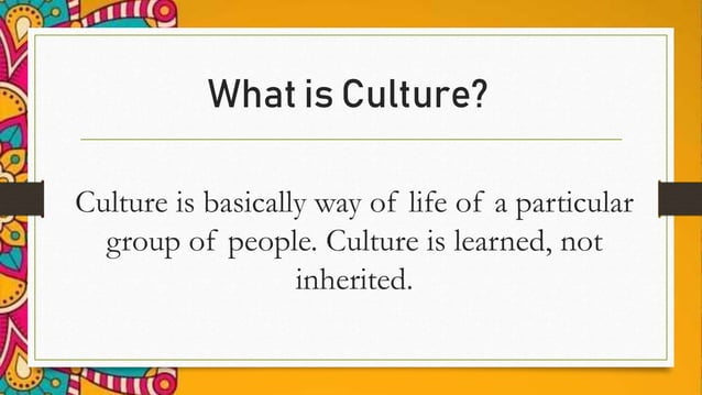 Acculturation Enculturation And Diffusion Pptx