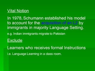 Acculturation Model 1978 | PPT