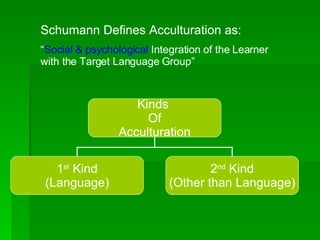 Acculturation Model 1978 | PPT