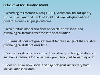 Acculturation model | PPTX