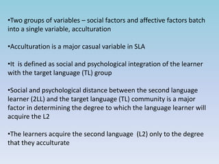 Acculturation model | PPTX
