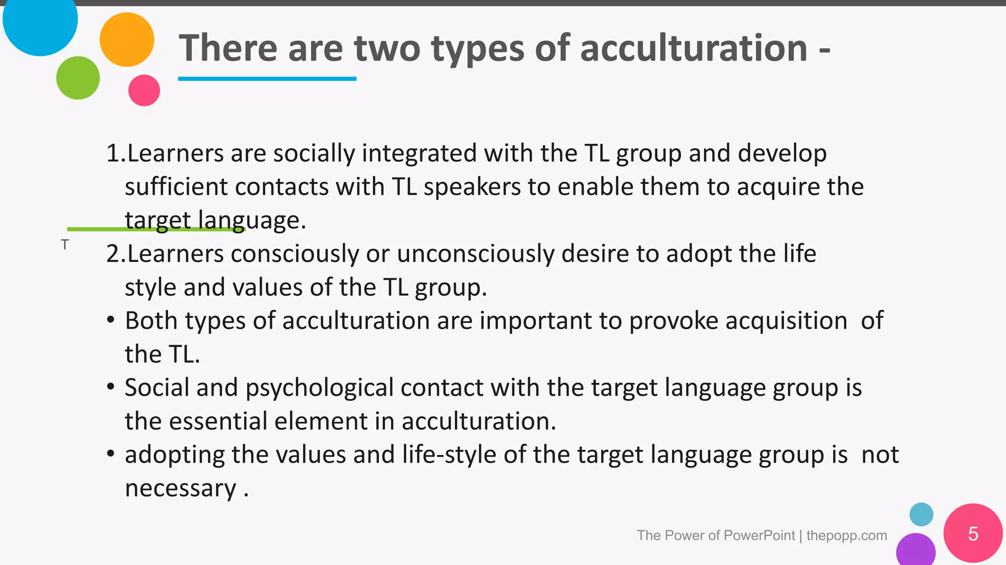 Acculturation model | PPTX