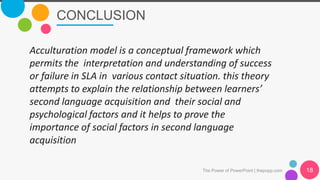 Acculturation model | PPTX