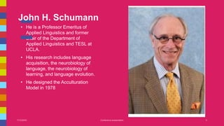 Acculturation Theory Model and Proponent | PPTX | Education