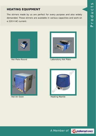 Accumax India, New Delhi, Incubators | PDF | Manufacturing Industry ...