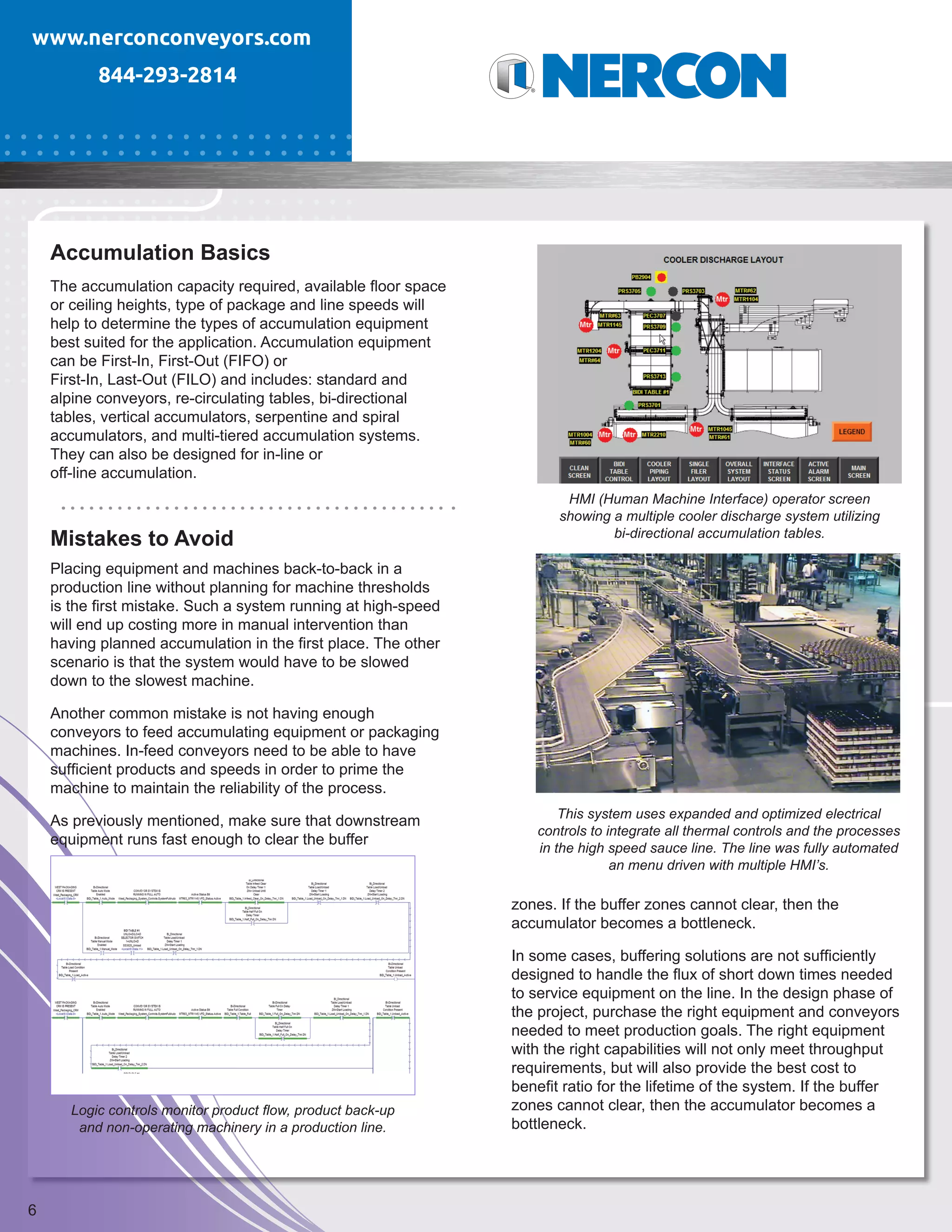How to Increase Throughput Using Buffer Zones and Accumulation | PDF
