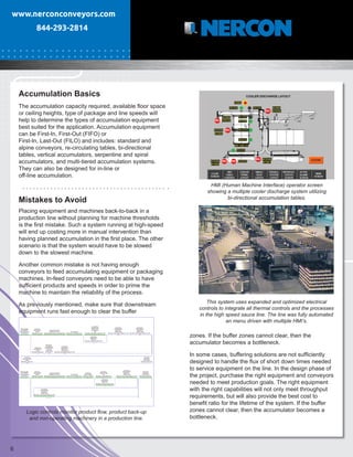 How to Increase Throughput Using Buffer Zones and Accumulation | PDF