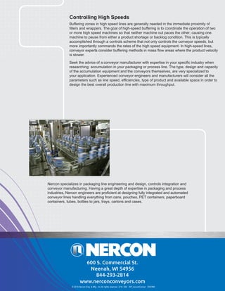 How to Increase Throughput Using Buffer Zones and Accumulation | PDF