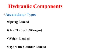 Accumulators - Hydraulics and Pneumatics | PPTX | Home Appliances ...