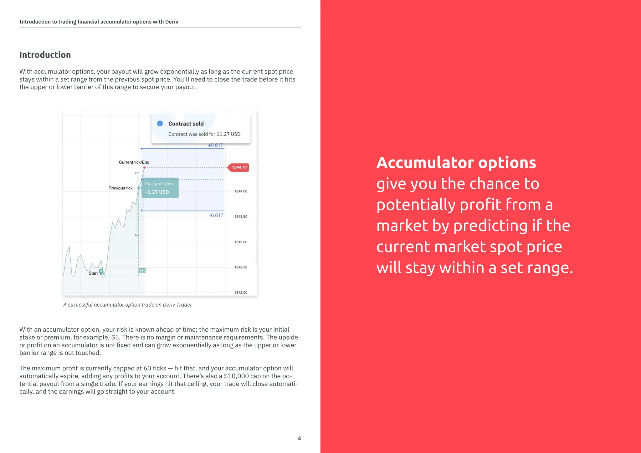 Deriv Accumulator Trading Stratagies by Vince Stanzione | PDF