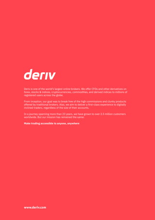 Deriv Accumulator Trading Stratagies by Vince Stanzione | PDF