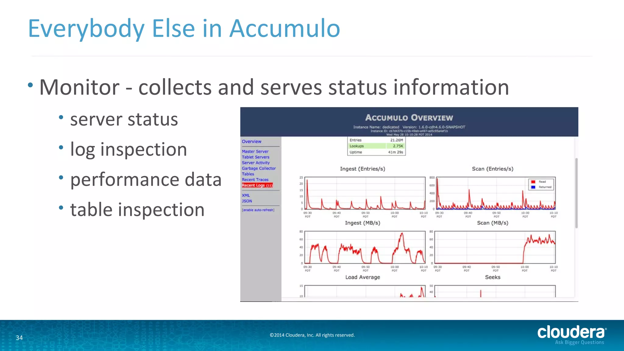 Apache Accumulo Overview | PPT | Cloud Computing | Internet