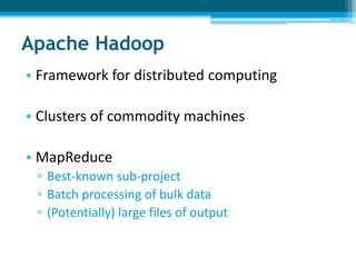 Accumulo: A Quick Introduction | PPTX | Databases | Computer Software and Applications