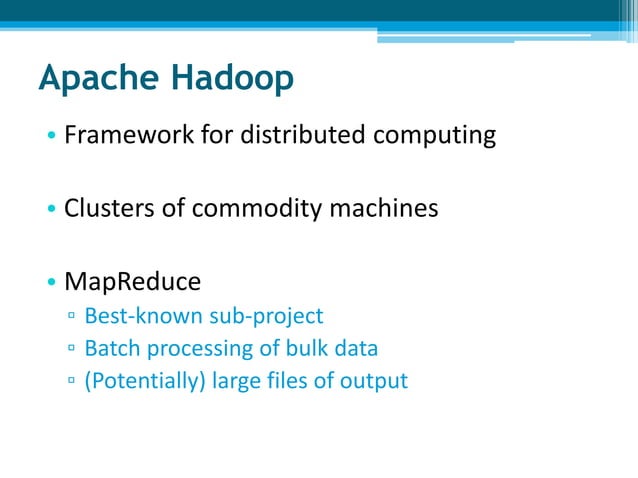 Accumulo: A Quick Introduction | PPTX | Databases | Computer Software and Applications