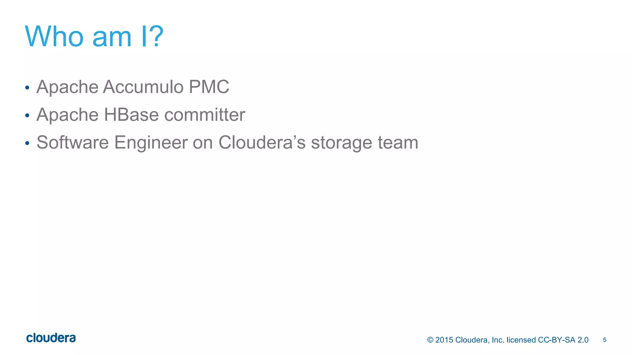 Introduction to Apache Accumulo | PPTX