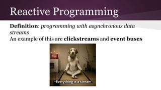 Accumulo Summit 2015: Reactive programming in Accumulo: The Observable WAL [Internals] | PPT
