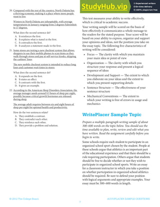 Accuplacer-Sample-Questions-For-Students | PDF