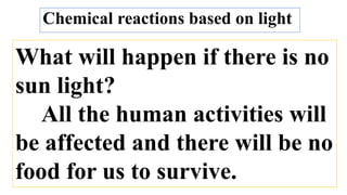 Changes around us, heat, light, catalyst | PPT