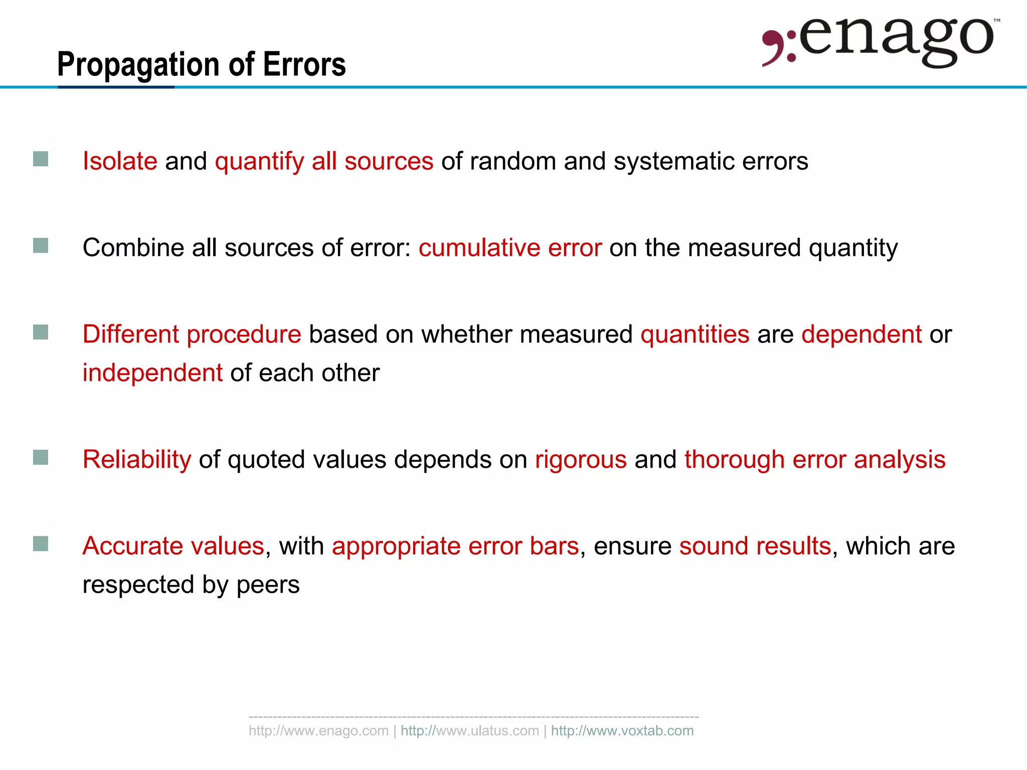Accuracy: Random and Systematic Errors | PPT | Physics | Science