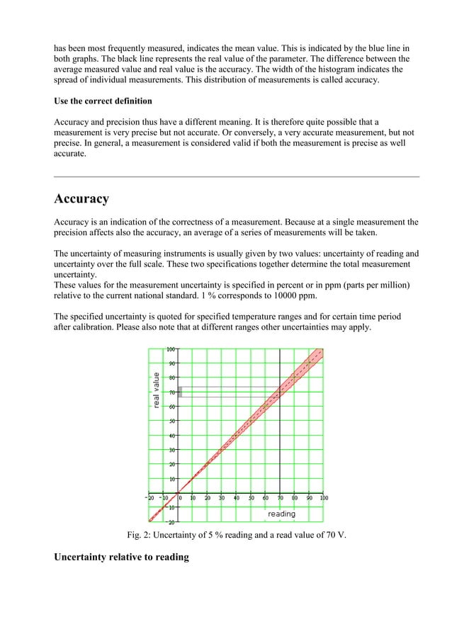 Accuracy precision - resolution | PDF | Physics | Science