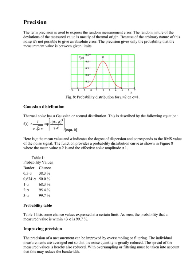 Accuracy precision - resolution | PDF | Physics | Science