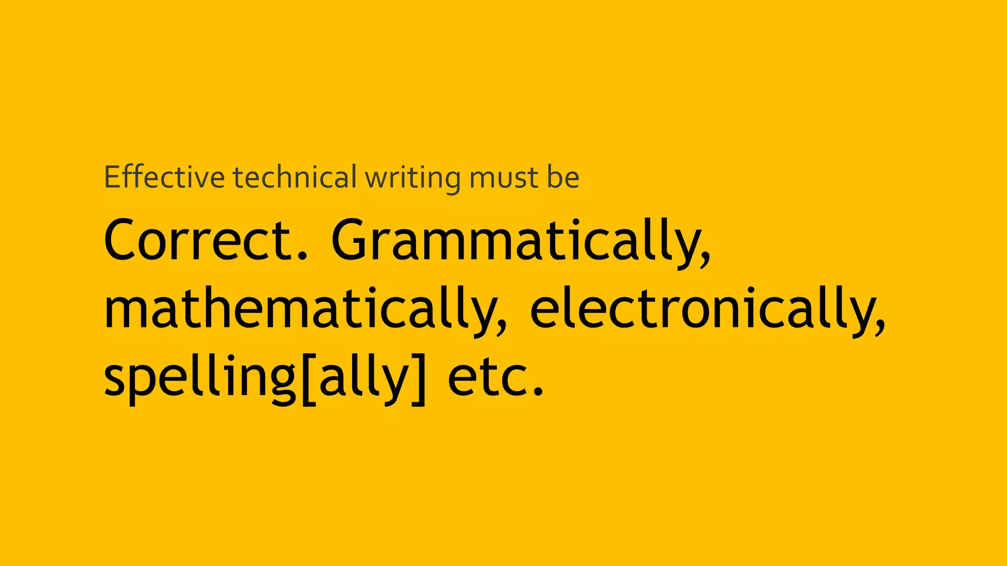 Scientific and Technical Writing - Accuracy | PPTX