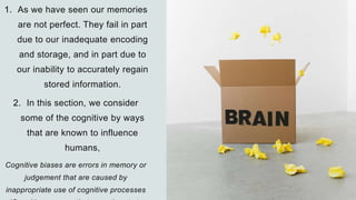 Accuracy and Inaccuracy in memory and cognition.pptx