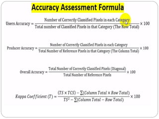 Accuracy Assessment in ARC MAP using Google earth | PDF