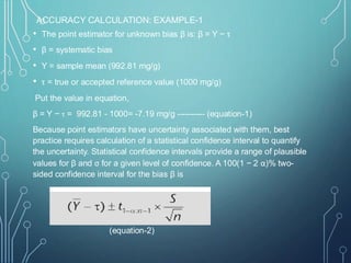 Accuracy calculation as per USP 1210.pdf
