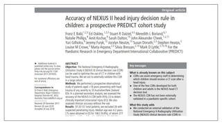 Accuracy of nexus ii | PPT