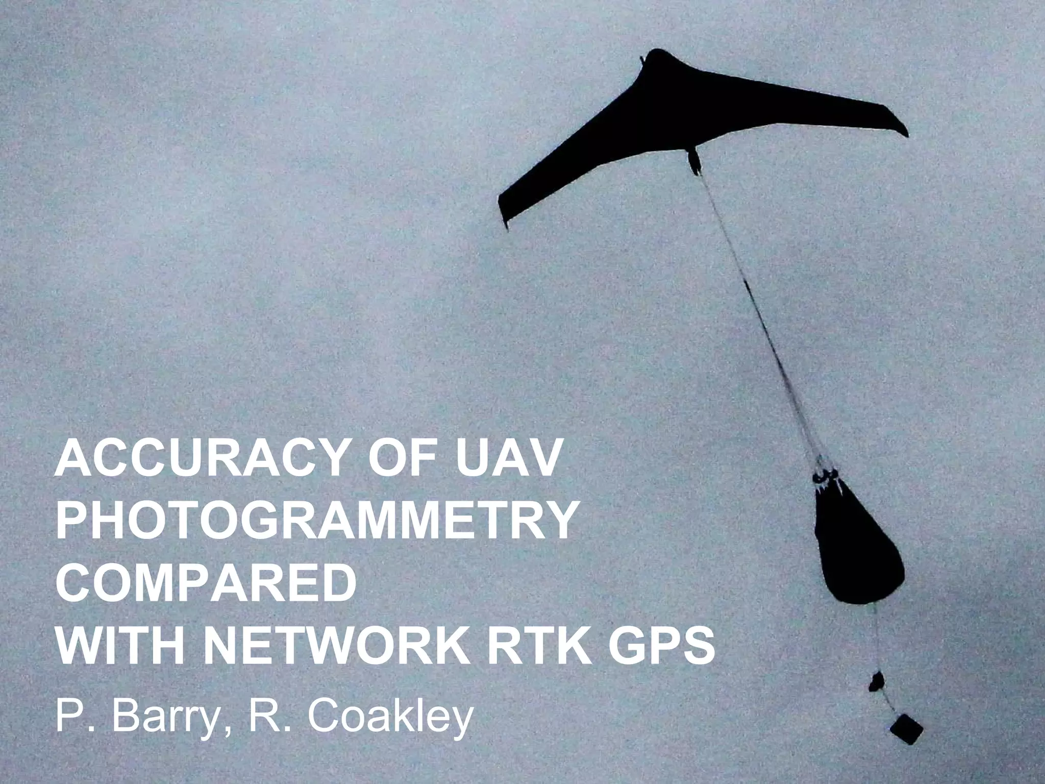 Accuracy of UAV Photogrammetry | PPT