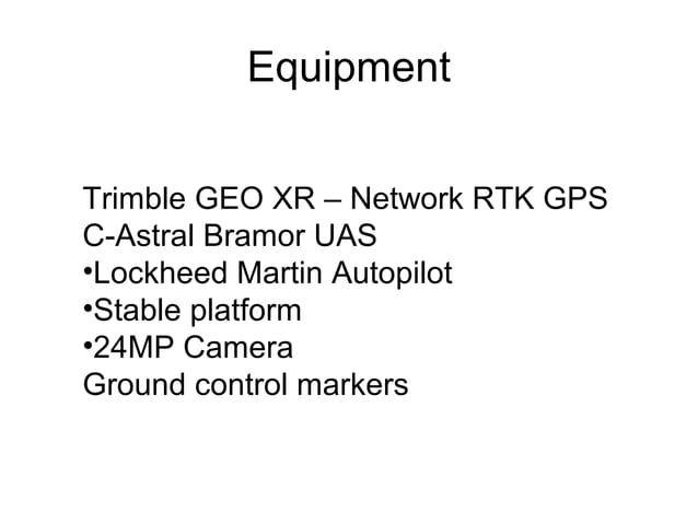Accuracy of UAV Photogrammetry | PPT | Geography | Science
